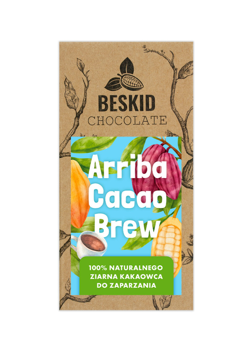 Arriba Cacao Brew Kolumbia - kakao do zaparzania 200g - Beskid Chocolate